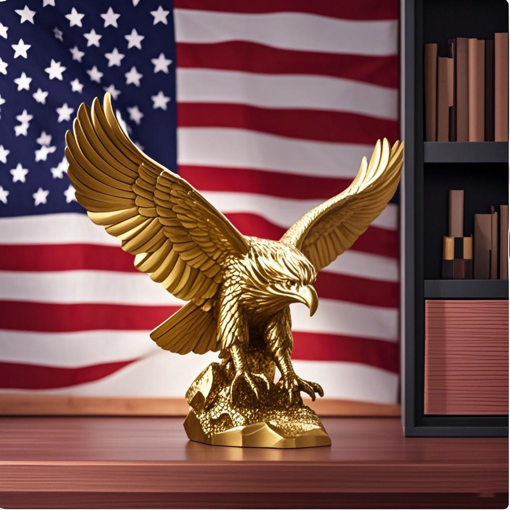 🔥 49% OFF🔥The perfect memorial gift - Brave Eagle Soaring Statue