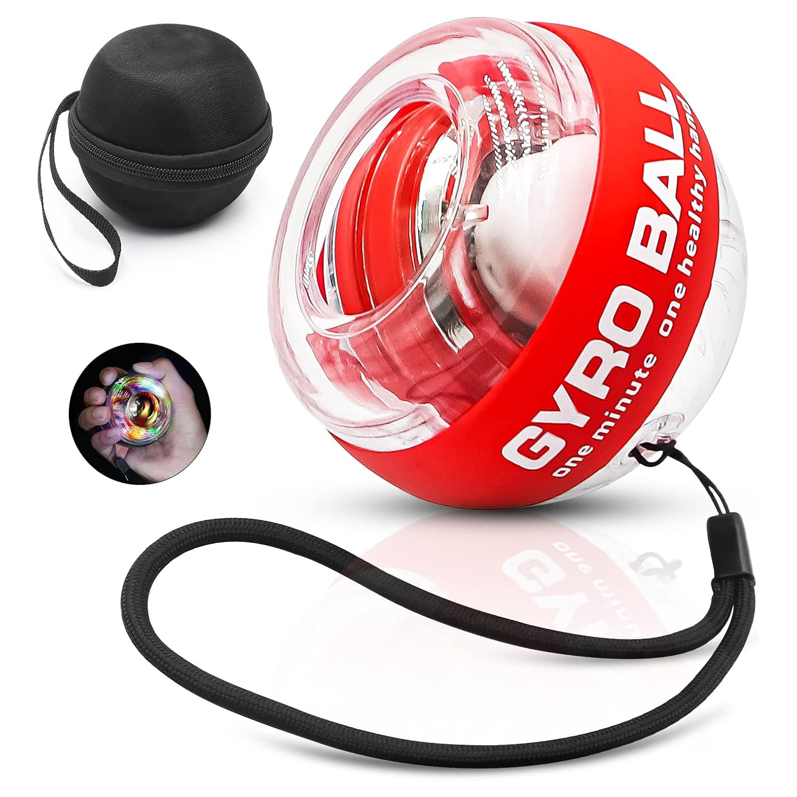 Wrist Power Gyro Ball Stress Relief & Wrist Exercises