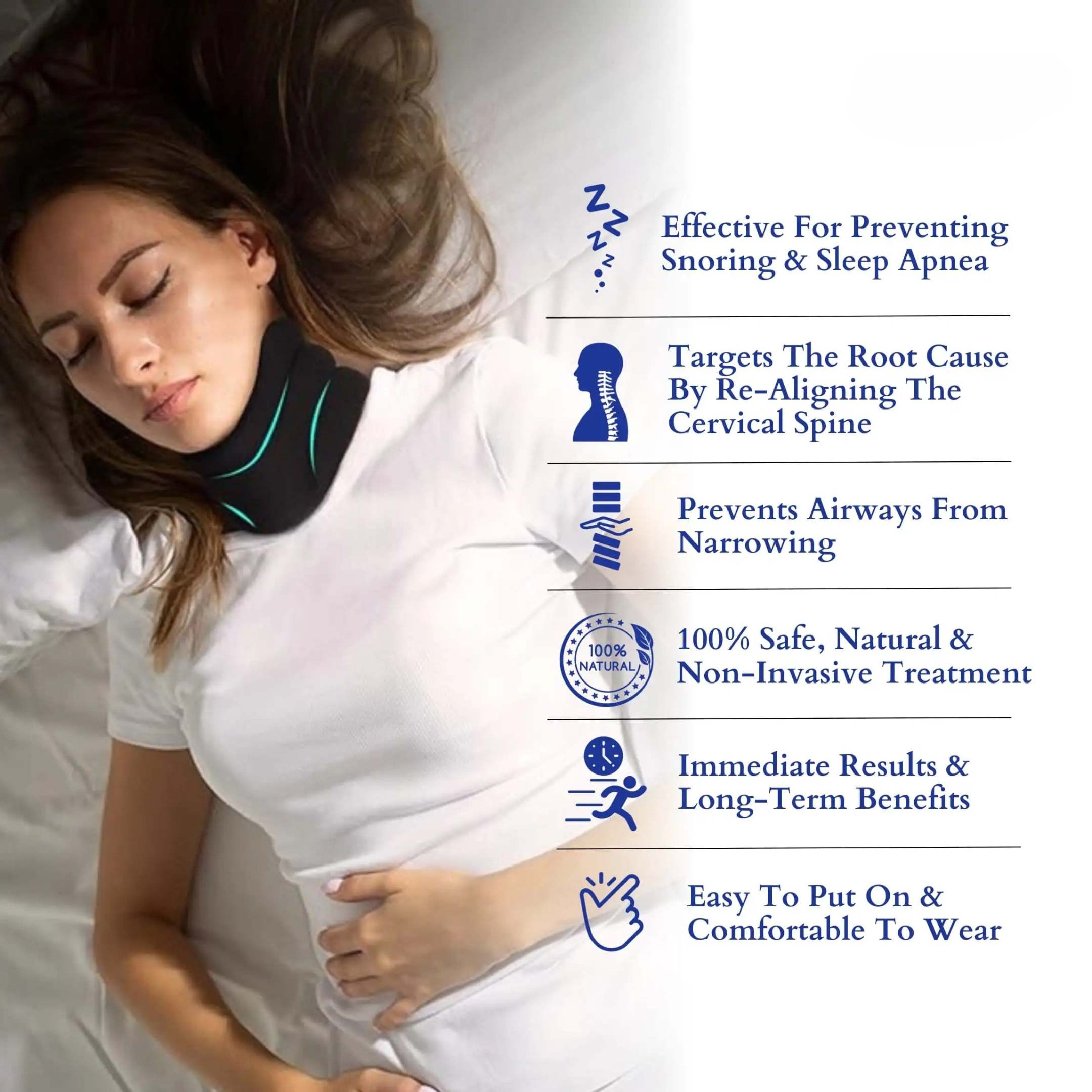 Anti-Snoring Sleep Neck Brace