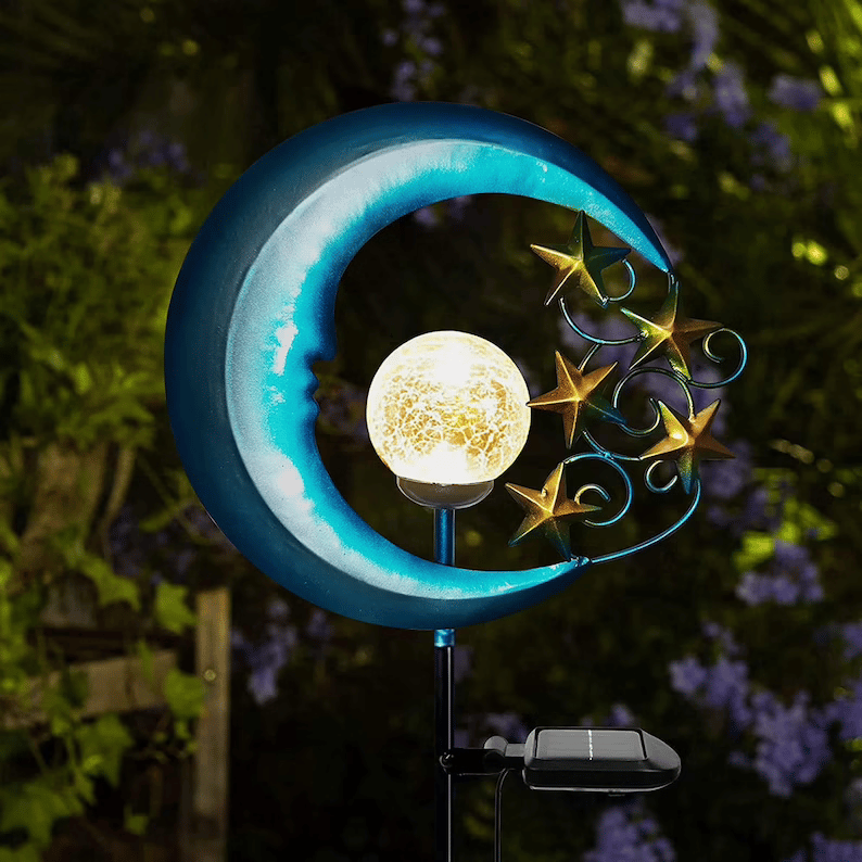 Decorative Moon Lamp - Solar Lights
