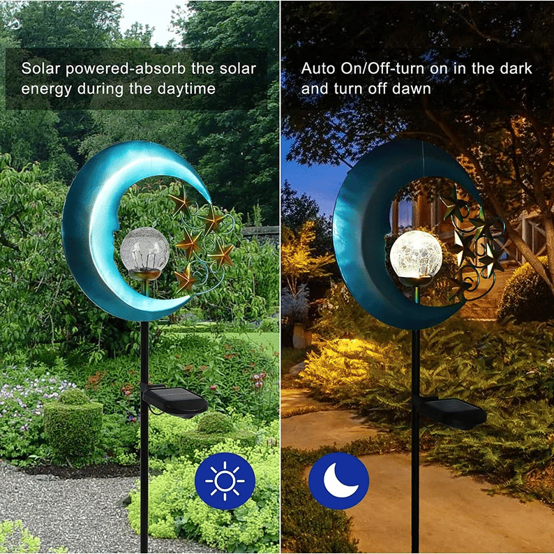 Decorative Moon Lamp - Solar Lights