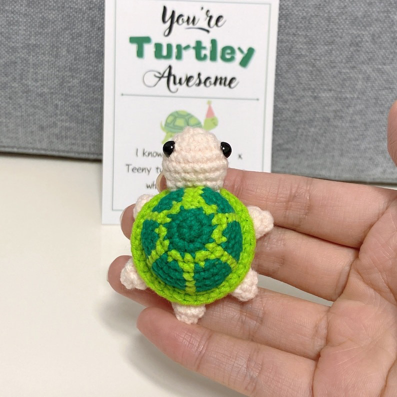 🐢You're TURTLEY AWESOME Stuffed Turtle – echodecor
