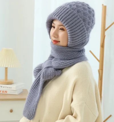Integrated Ear Protection Windproof Cap Scarf – echodecor
