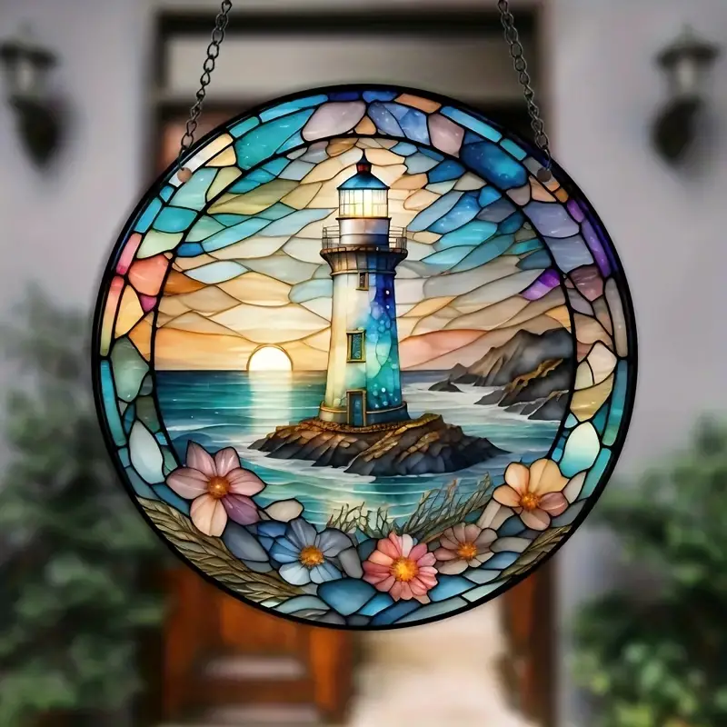 🏡 Hanging Lighthouse Light Catcher |Perfect Christmas House Decor🌞 ...