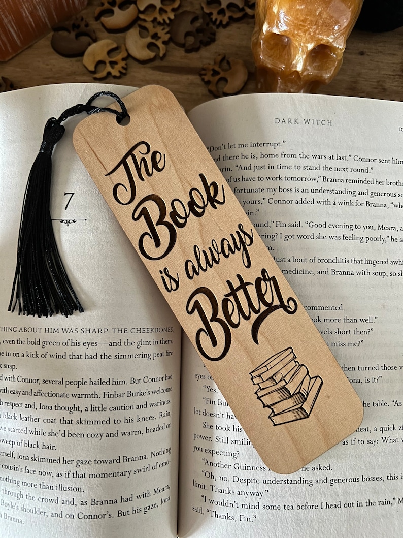 Funny Wooden Bookmark-From sarcastic to cute! – echodecor
