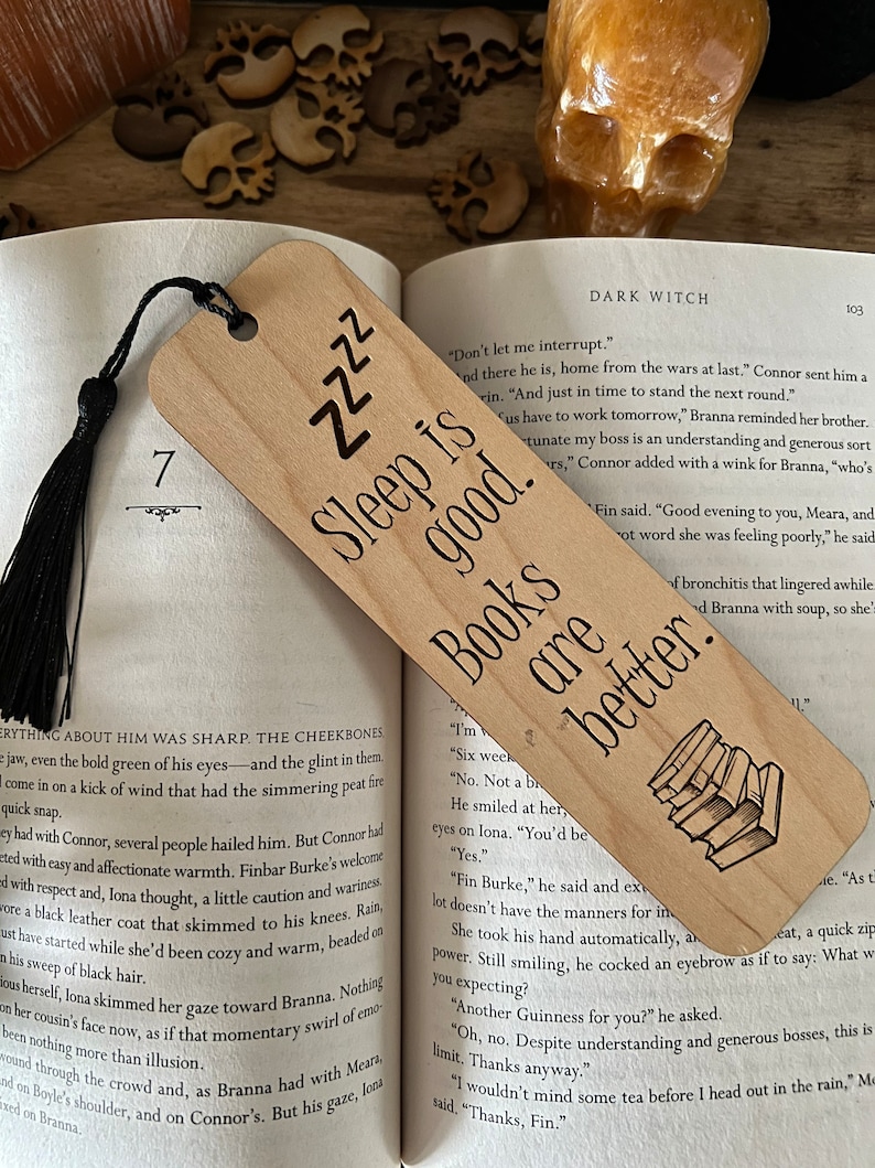 Funny Wooden Bookmark-From sarcastic to cute! – echodecor