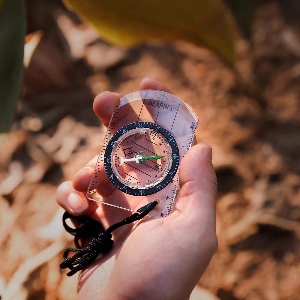 Mini Scale Compass For Outdoor
