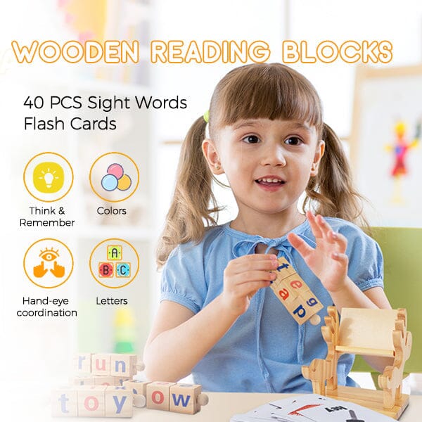 🧠Wooden Reading Blocks