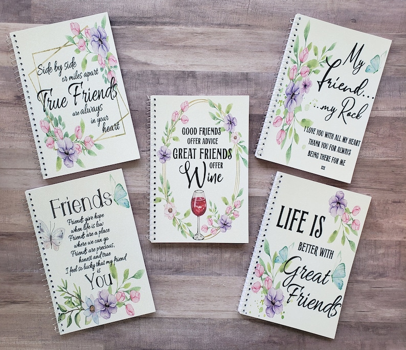 🌈🌈A Warm Gift-Friendship Notebooks🌈🌈 – echodecor