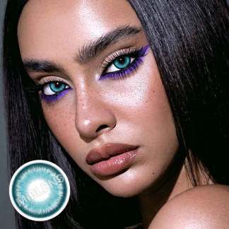 【Prescription】Mislens Cyan Blue color contact lenses -mislens