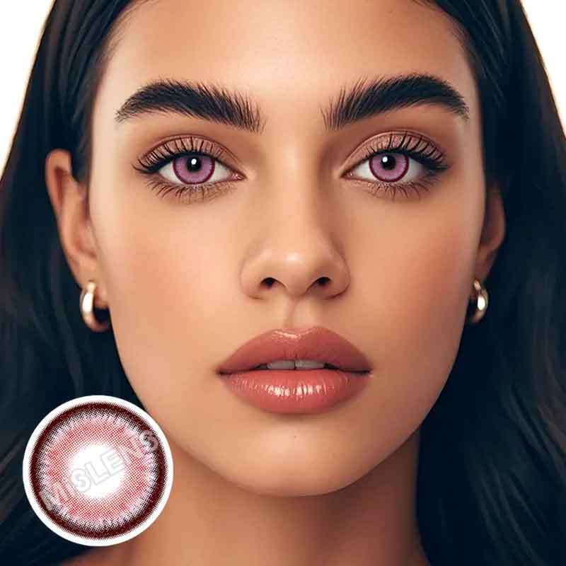 Cyan PinK Colored Contact Lenses-mislens