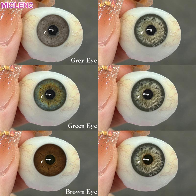 【New】Mislens Russian Girl Pro Green color contact lenses -mislens