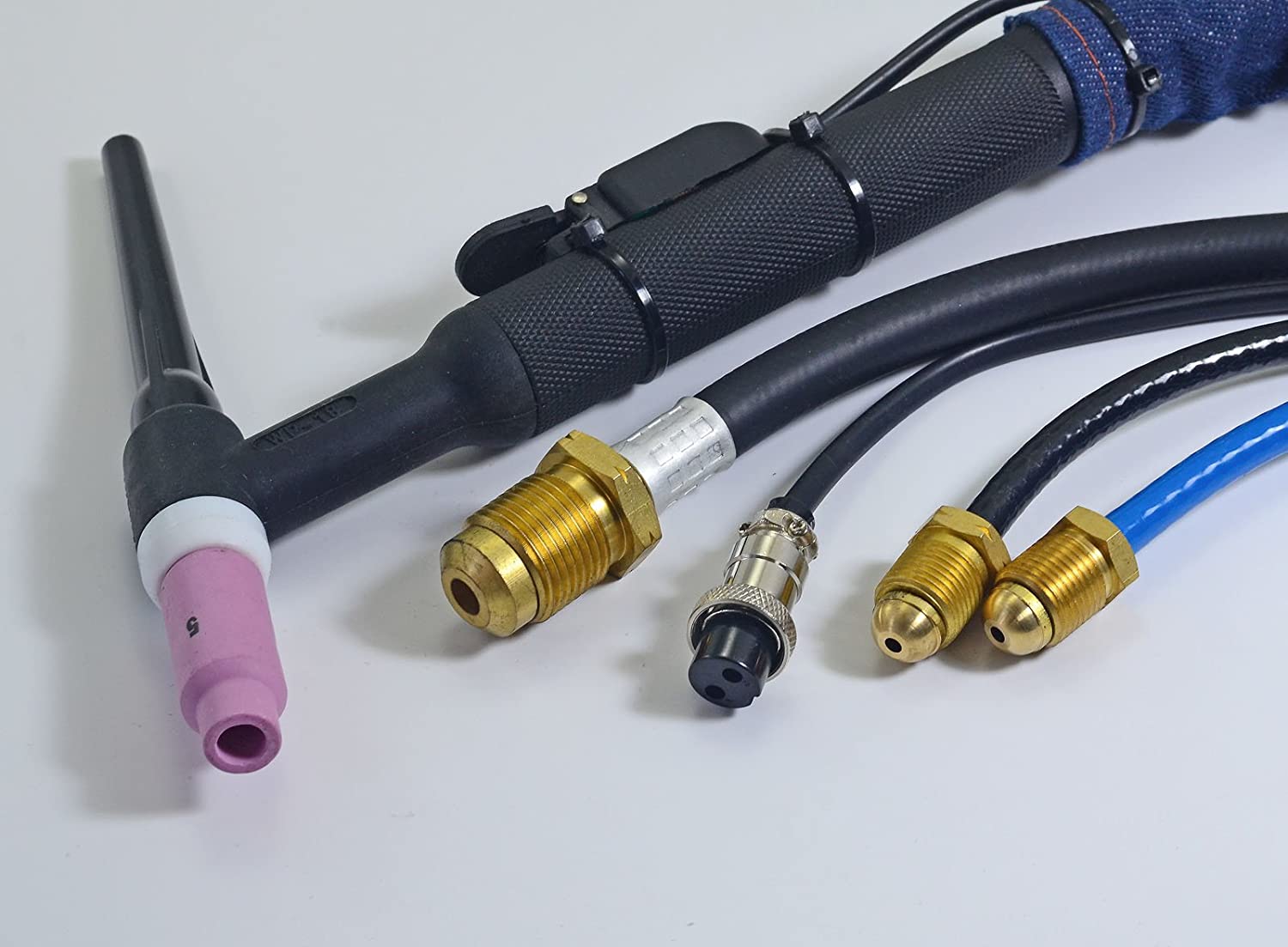 WP-18FV-25 WP18FV TIG Welding Torch Complete With Flexible & Gas Valve