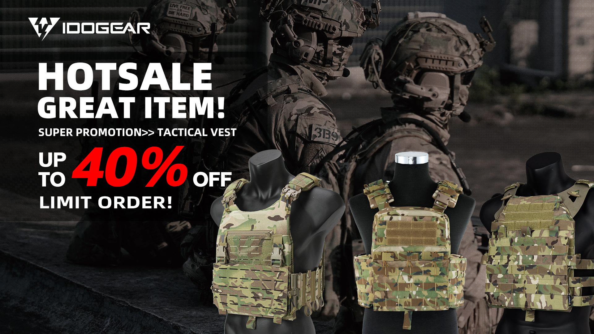 IDOGEAR Tactical-Global Professional Tactical Equipment Manufacturer
