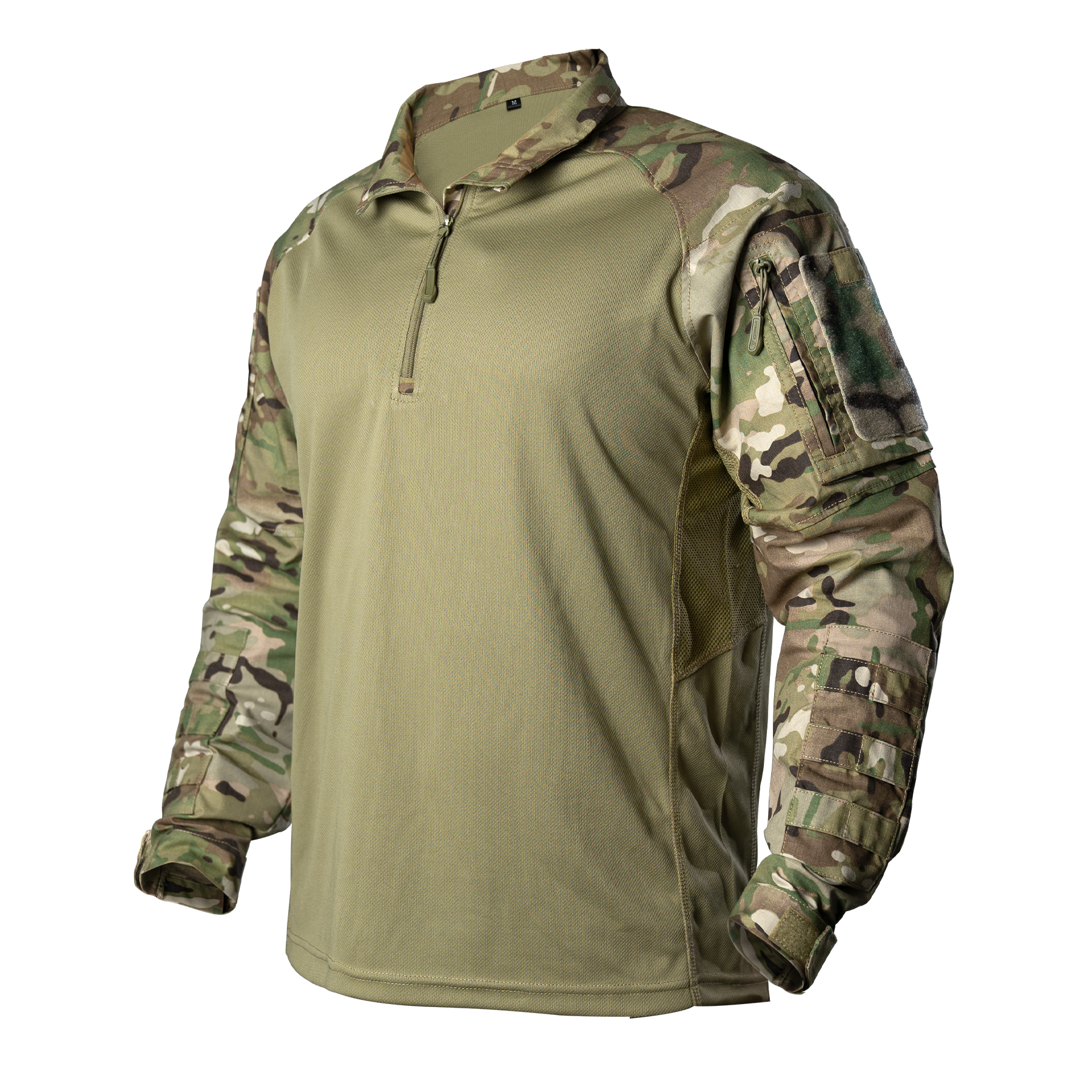 IDOGEAR UFS Flex Tactical Shirts Light Stretch Camo Top with Arm Big ...