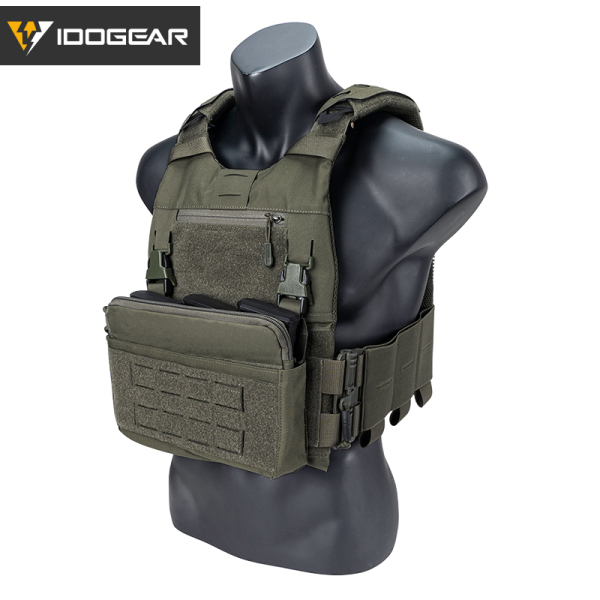 IDOGEAR Tactical FCSK 3.0EX Plate Carrier MOLLE Vest With inner Plates ...