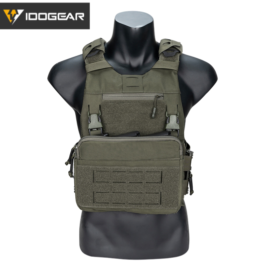 IDOGEAR Tactical FCSK 3.0EX Plate Carrier MOLLE Vest With inner Plates