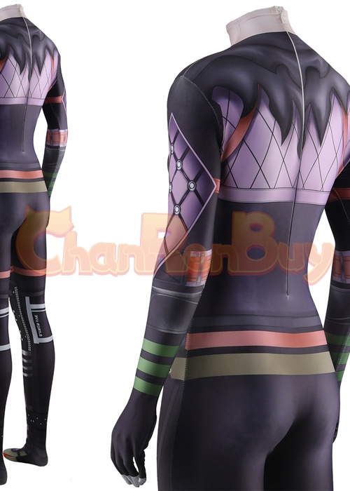 Apex legends Wraith Costume Cosplay Bodysuit for Adult Kid-Chaorenbuy