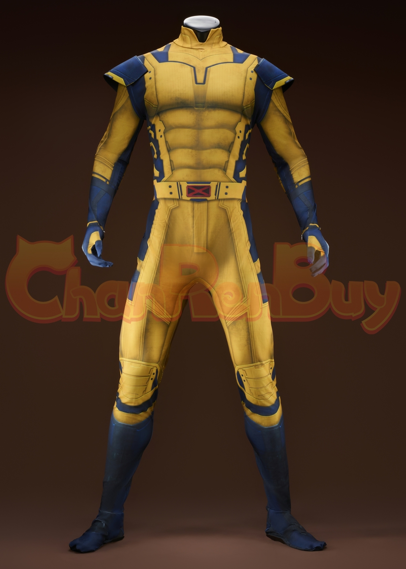 Deadpool & Wolverine Costume Deadpool Bodysuit Suit Cosplay Ver.2-Chao