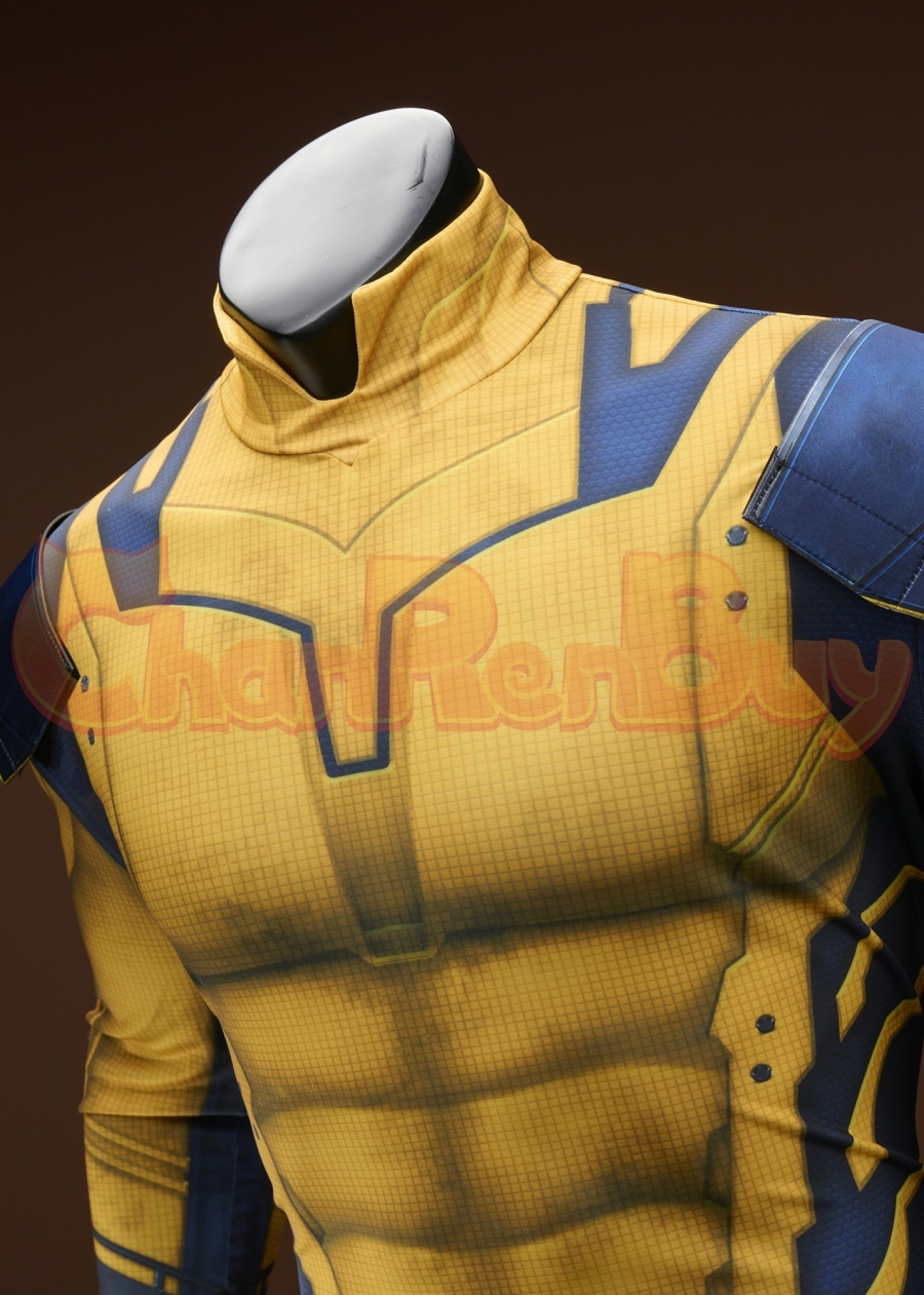 Deadpool & Wolverine Costume Deadpool Bodysuit Suit Cosplay Ver.2-Chao