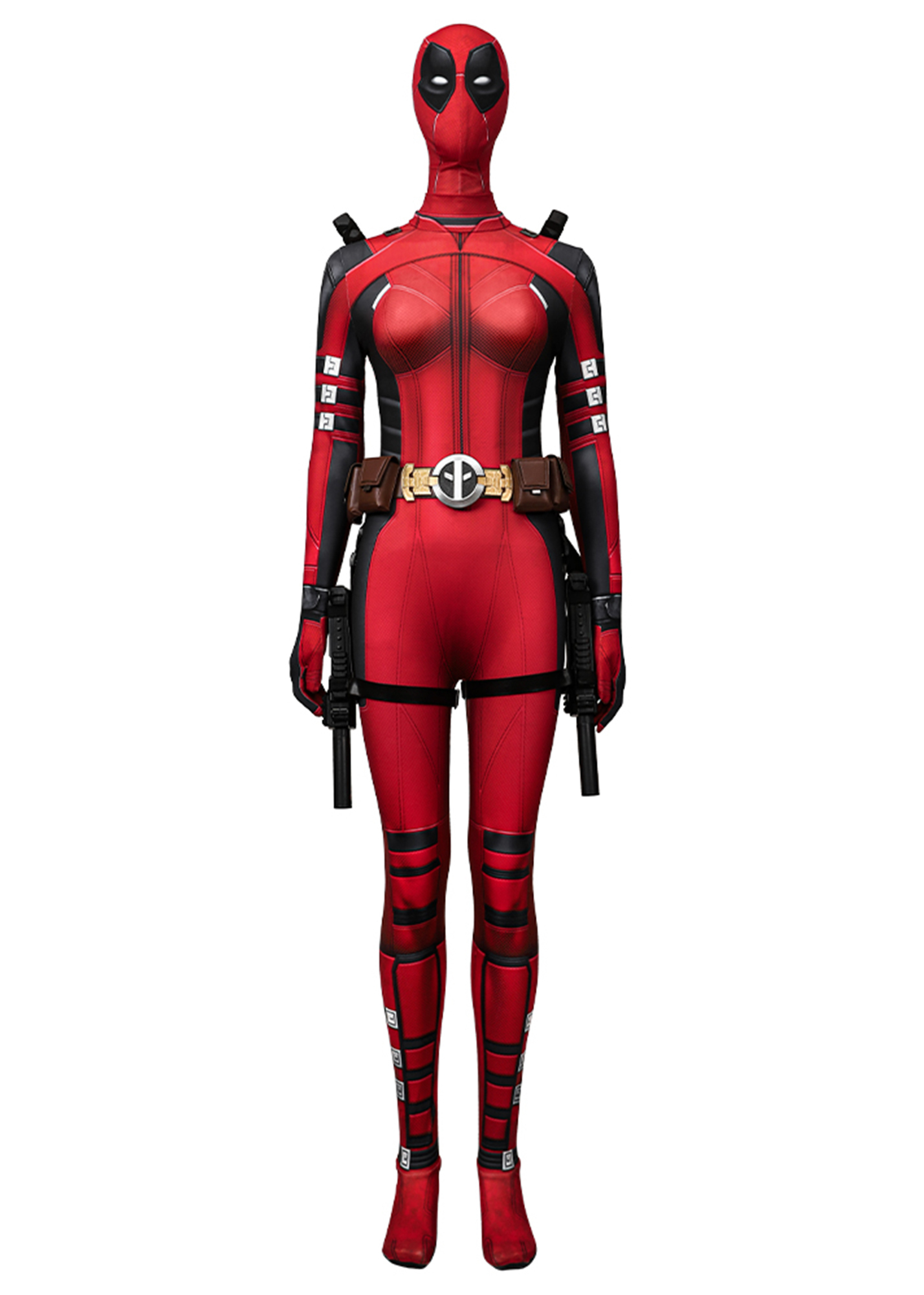 Ladypool Costume Deadpool & Wolverine Bodysuit Suit Cosplay-Chaorenbuy