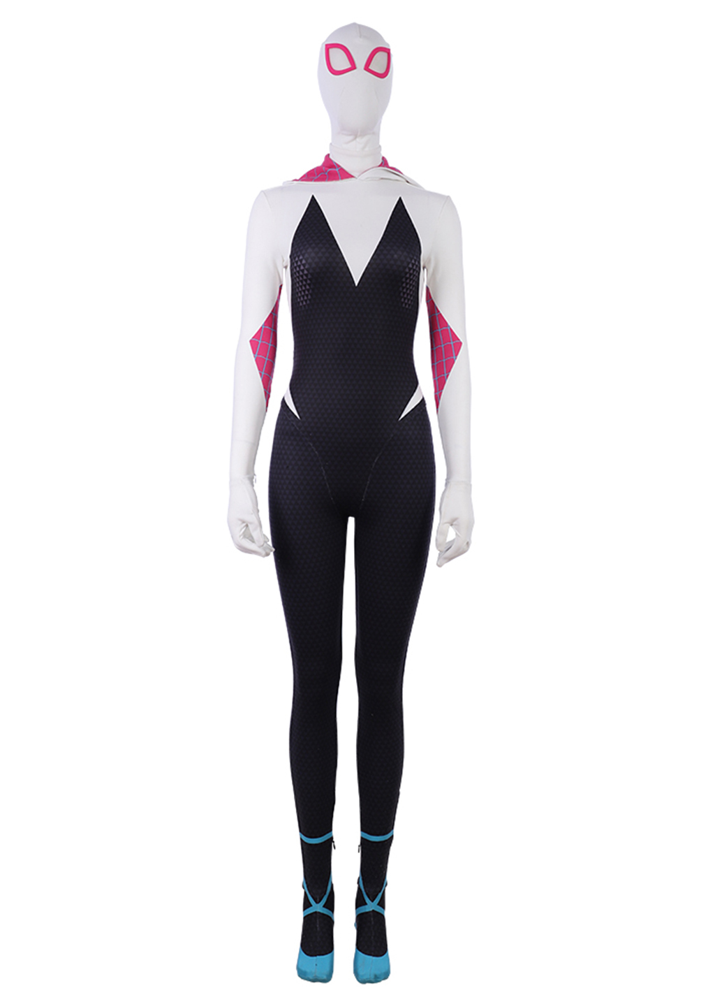 Spider Woman Costume Gwen Stacy Spider Man Into The Spider Verse Cospl