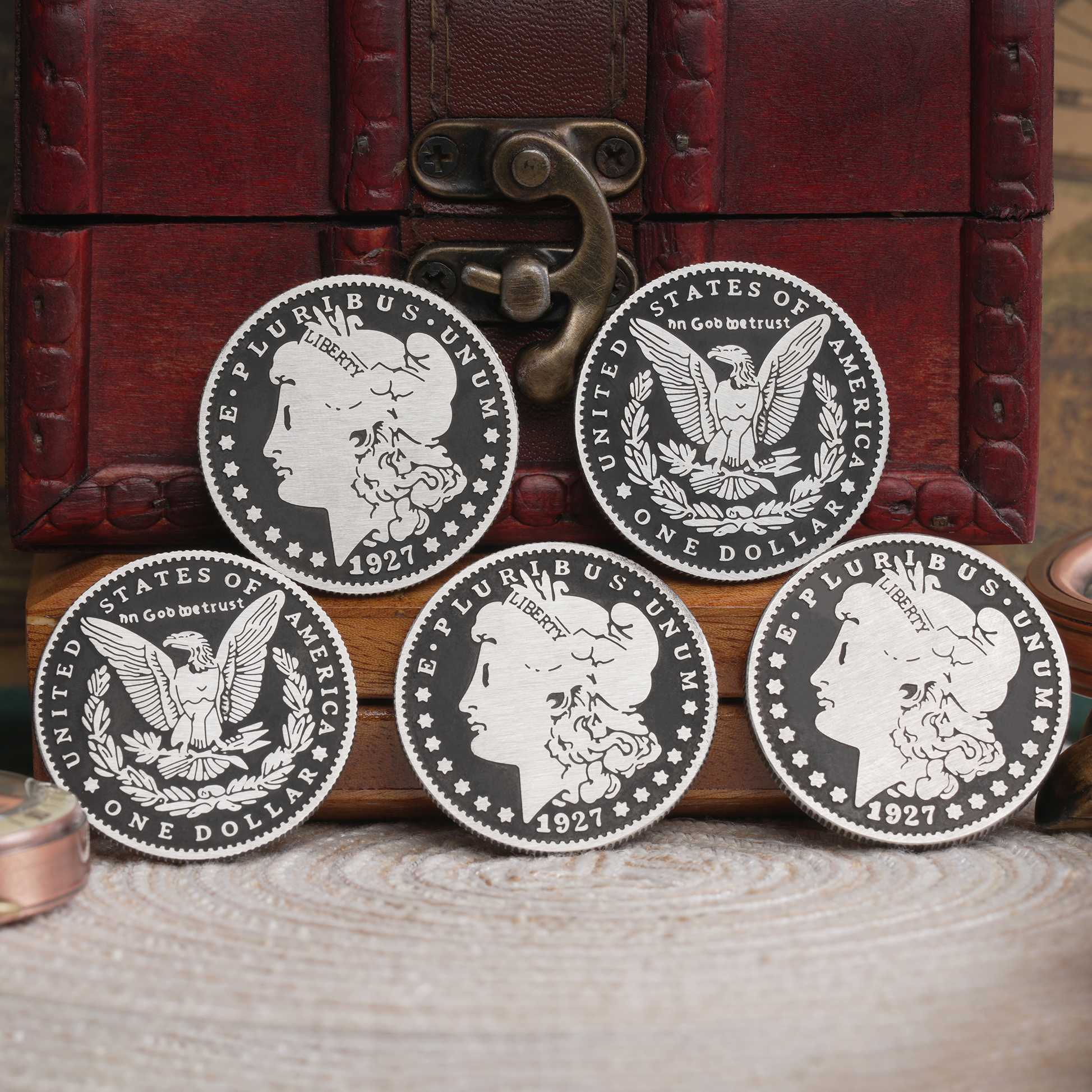 Morgan Steel Soft Coin Set – N2G MAGIC