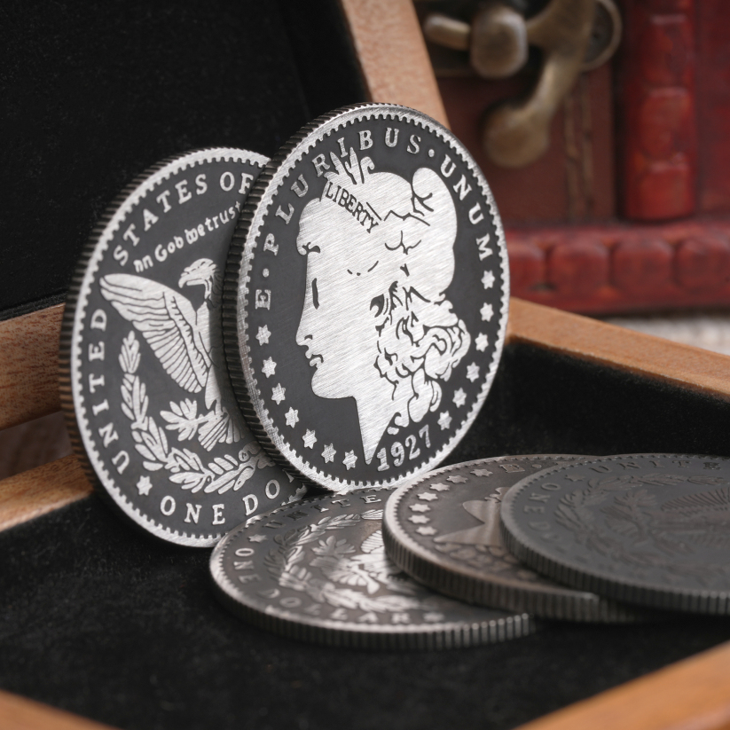 Morgan Steel Soft Coin Set – N2G MAGIC
