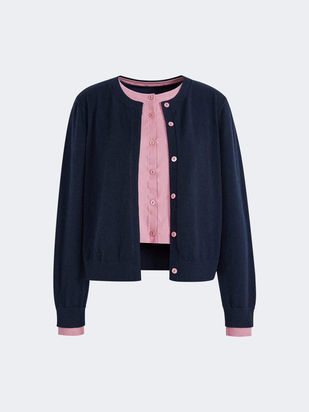 Fake Two-piece Cardigan – KUOSE.com Fake Two-piece Cardigan – KUOSE.com