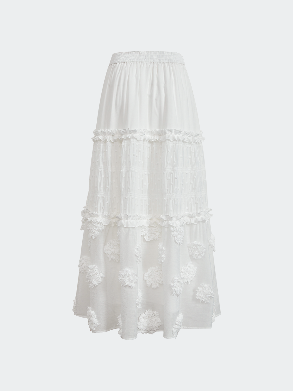 Tiered Maxi Skirt – KUOSE.com Tiered Maxi Skirt – KUOSE.com