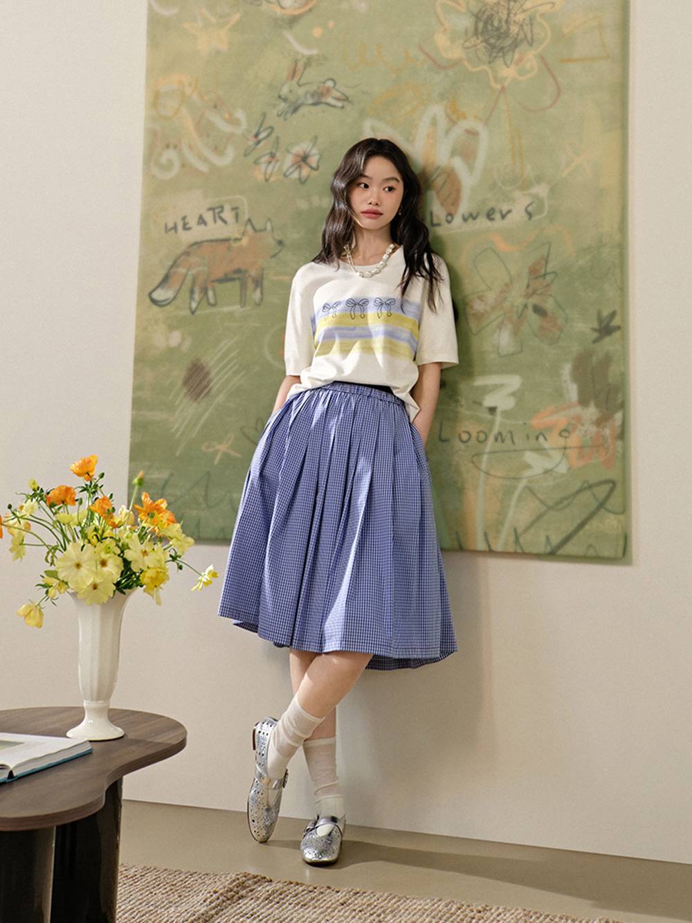 Ribbon Knit Top – KUOSE.com Ribbon Knit Top – KUOSE.com