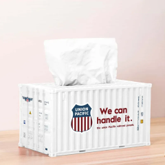 Shipping Container Tissue Box