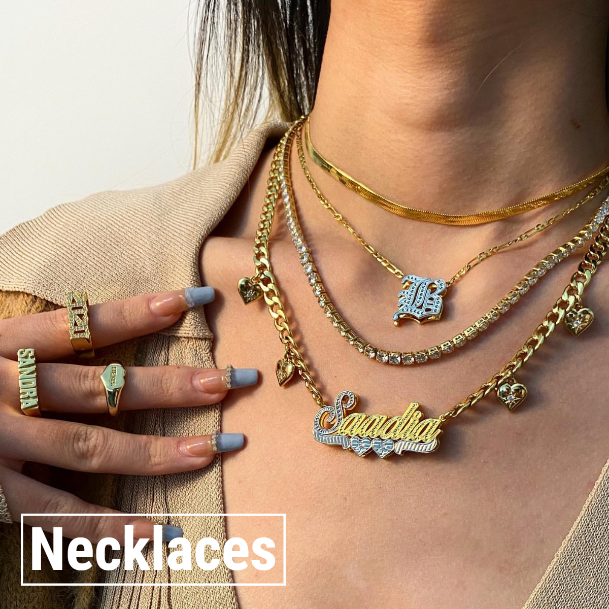 Silviax - Premium Personalized Jewelry - Custom Name Necklaces & Rings