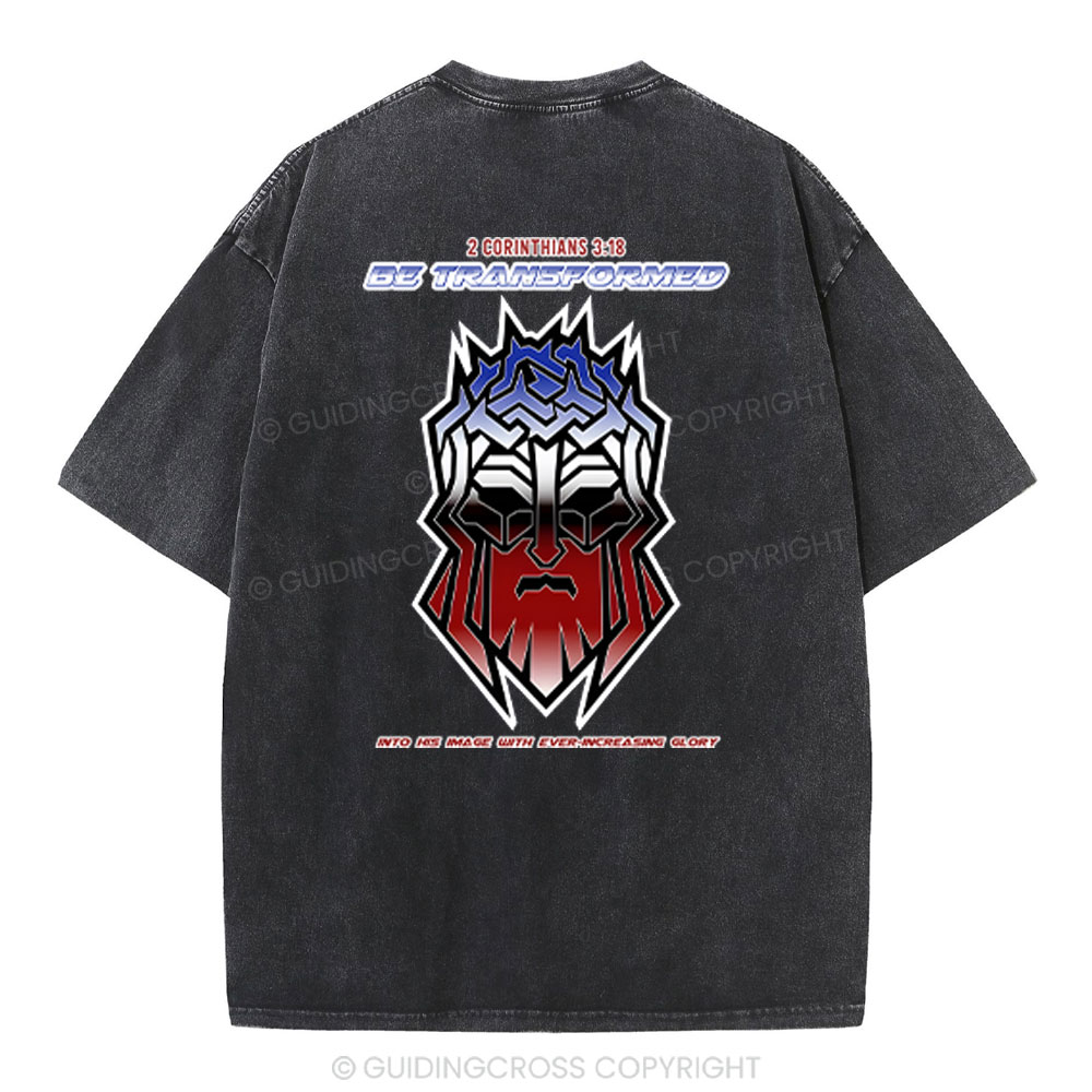 Be Transformed Christian Washed T Shirt Sale Guidingcross