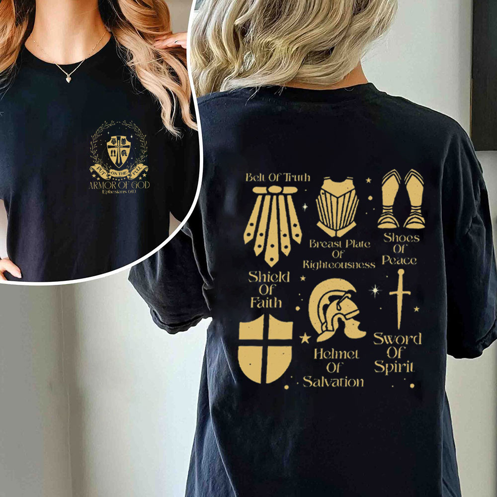 Armor Of God Christian Ephesians 610 T Shirt Sale Guidingcross