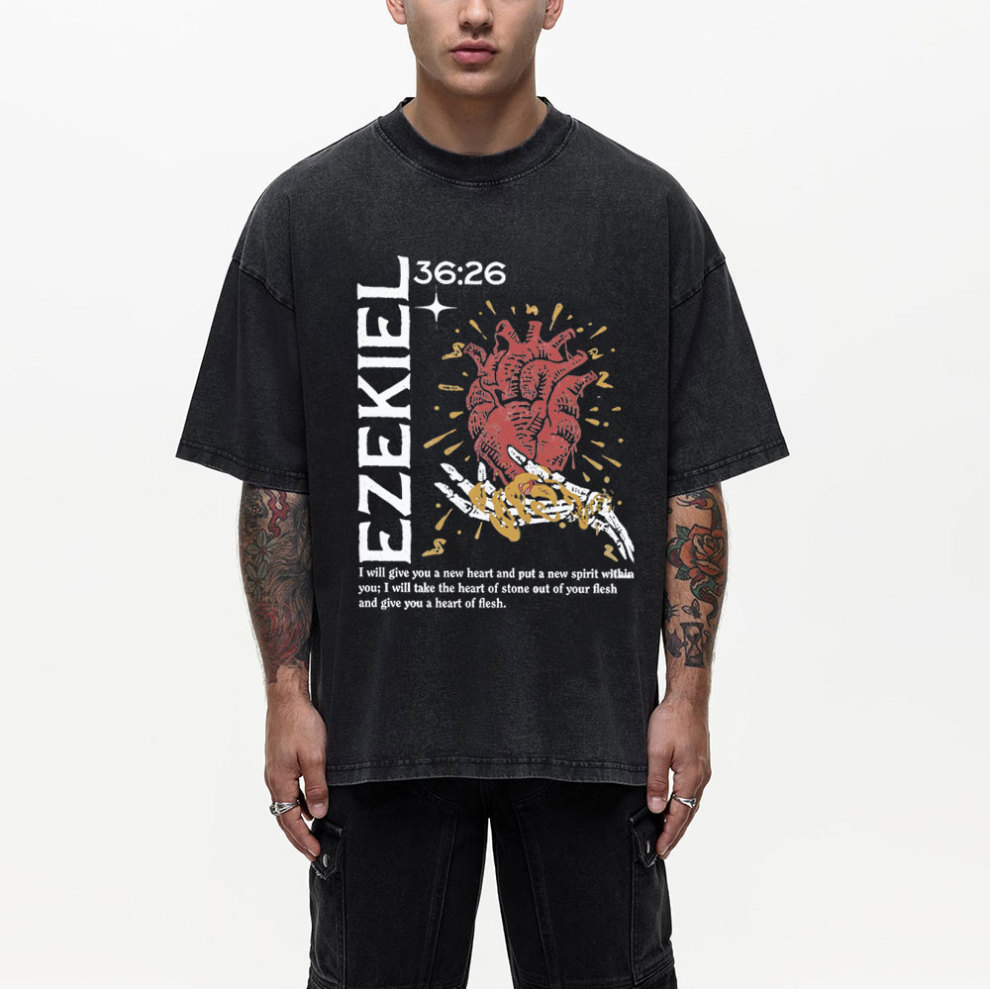 Ezekiel Christian Washed T-Shirt Sale - GuidingCross