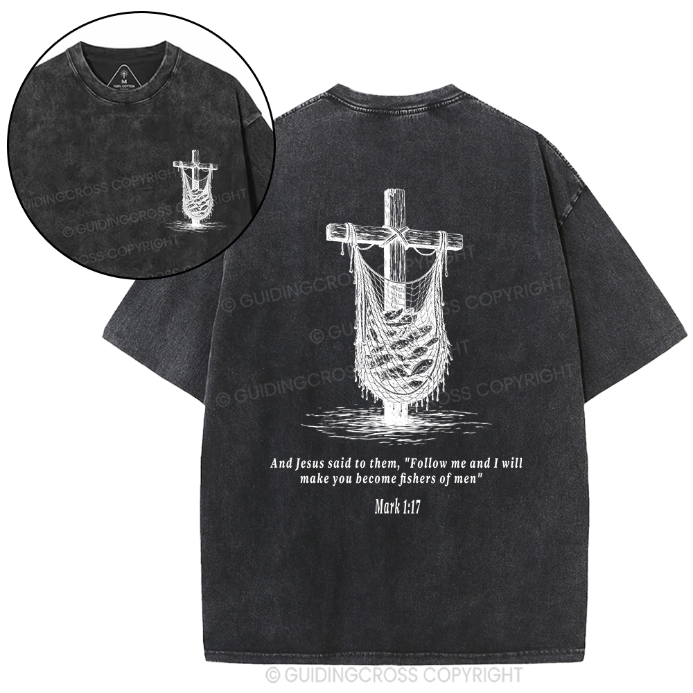 New-Sample Christian Washed T-Shirt Sale - GuidingCross