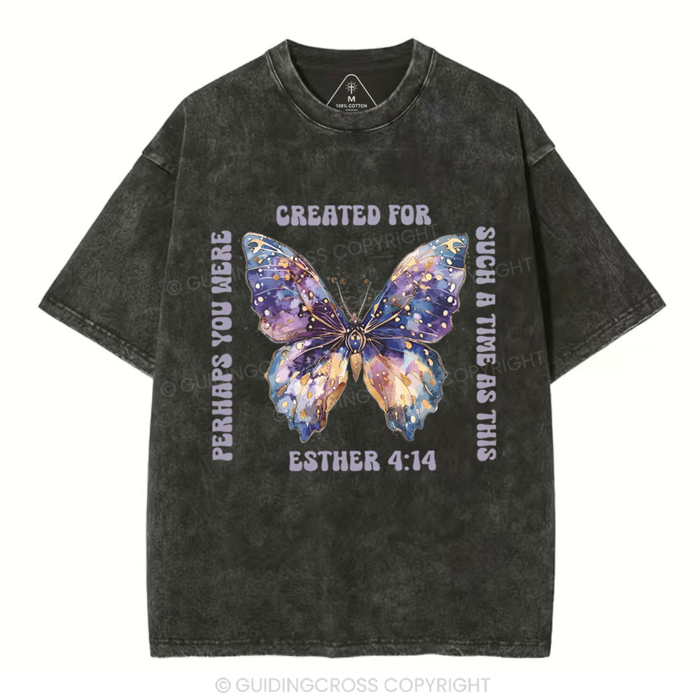 Perhaps You Were Created For Such A Time As This Christian Washed T