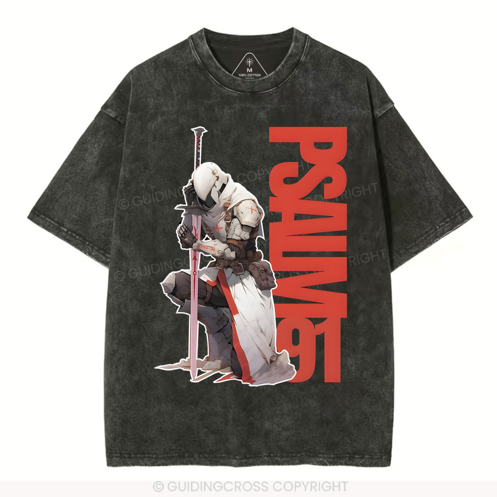 Psalm Christian Washed T Shirt Sale Guidingcross