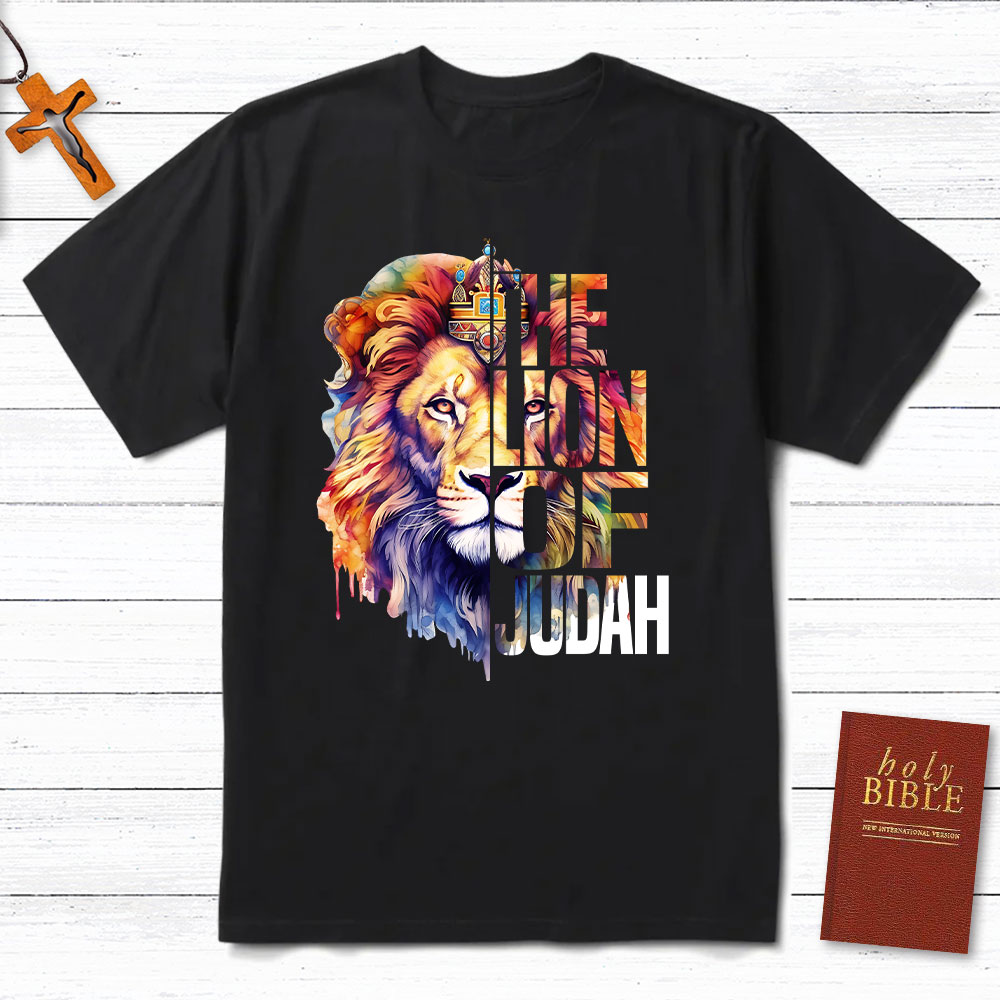 The Lion Of Judah Christian T-Shirt Sale - GuidingCross
