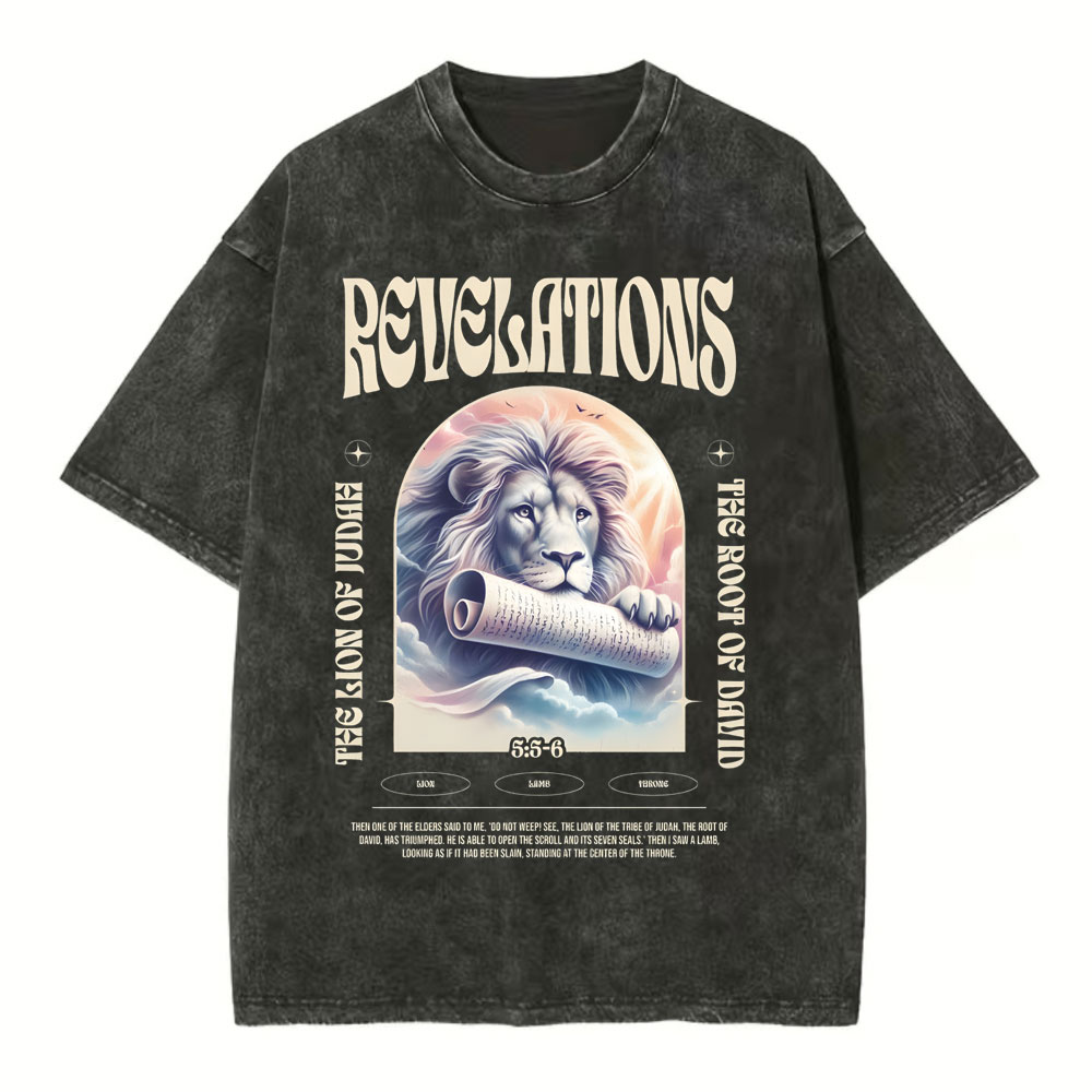 The Lion Of Judah Christian Washed T Shirt Sale Guidingcross