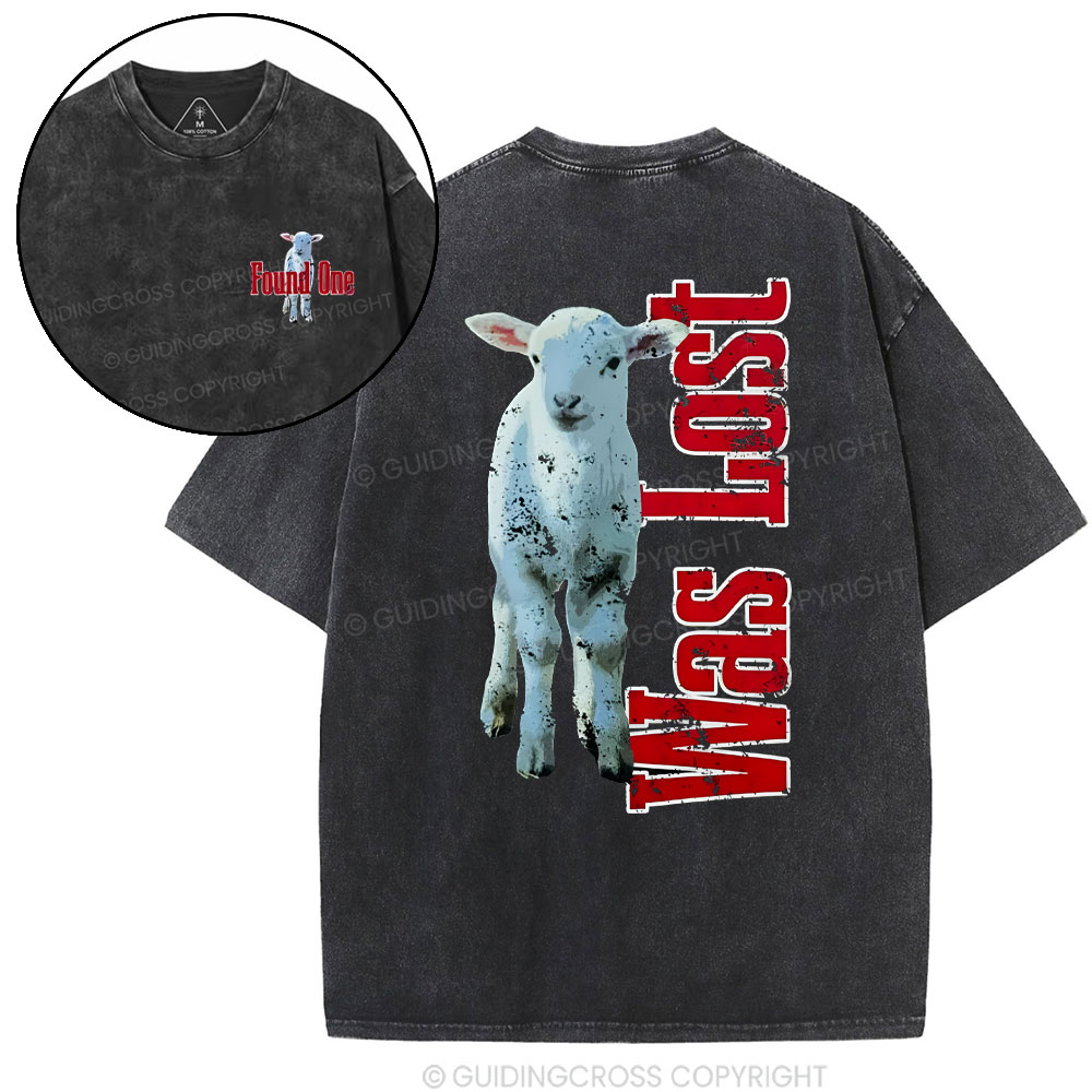 The Lost One Christian Washed T Shrit Sale Guidingcross