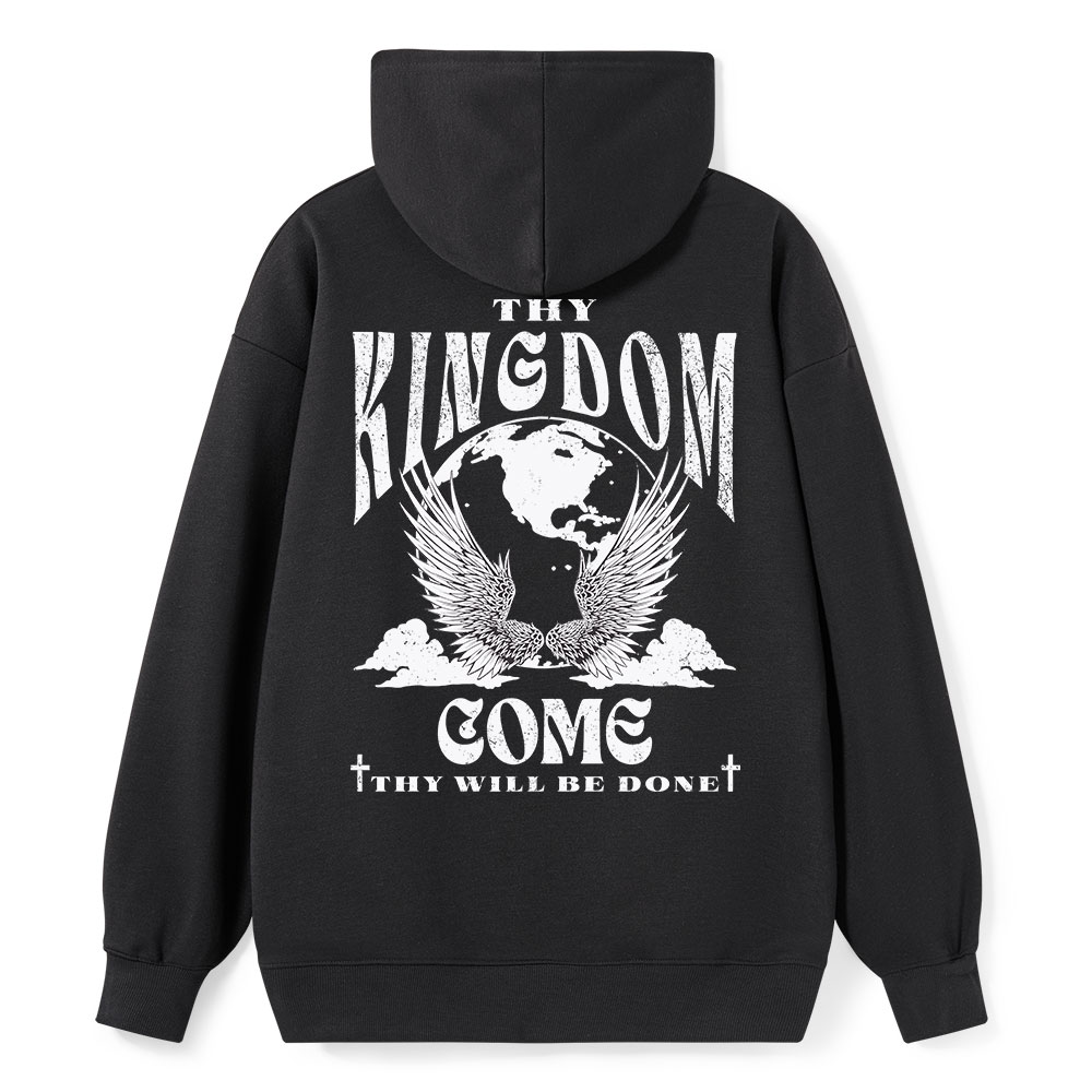 Thy Kingdom Come Classic Christian Hoodie Sale Guidingcross