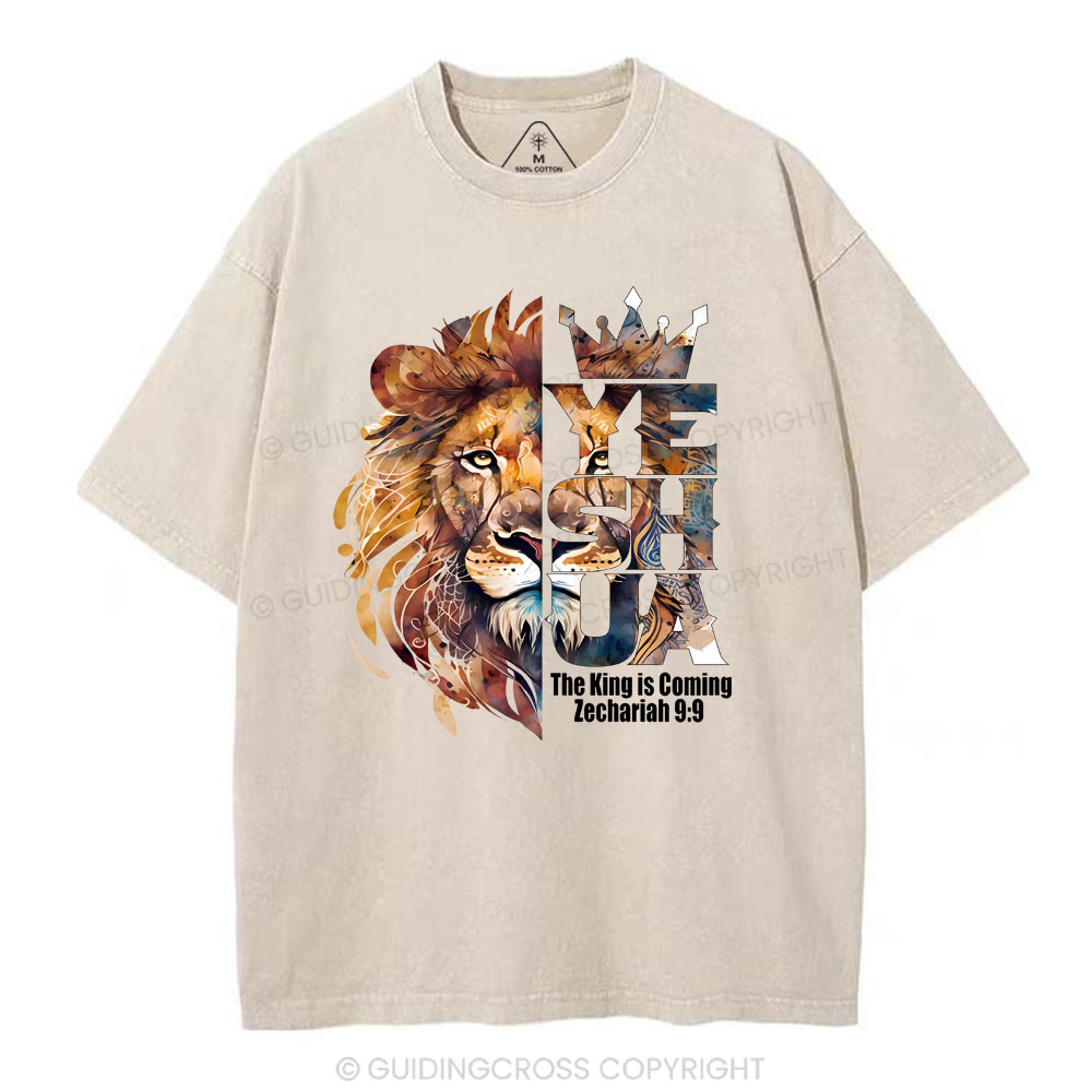 Yeshua Christian Washed T Shirt Sale Guidingcross