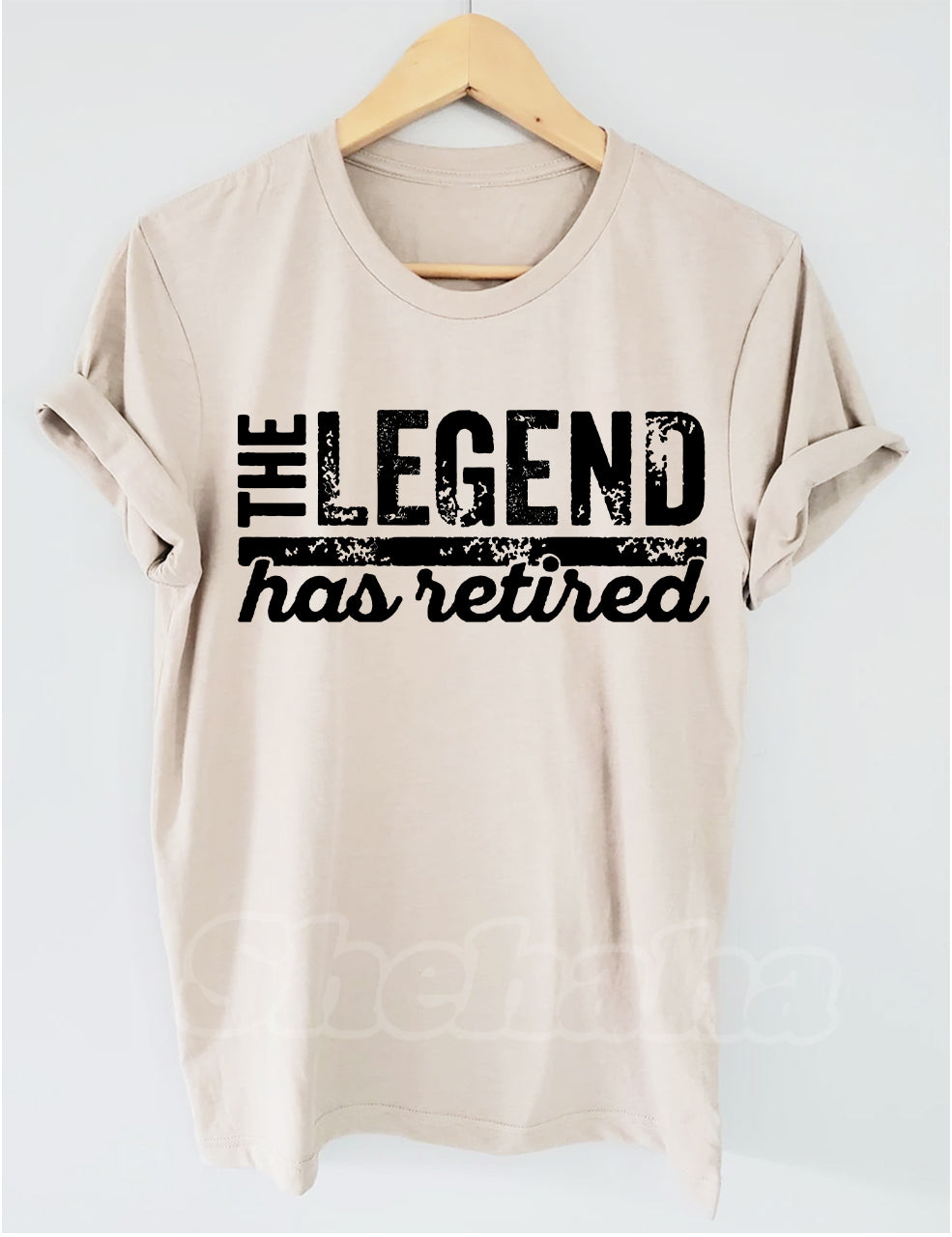 The Legend Has Retired T-shirt-Shehaha