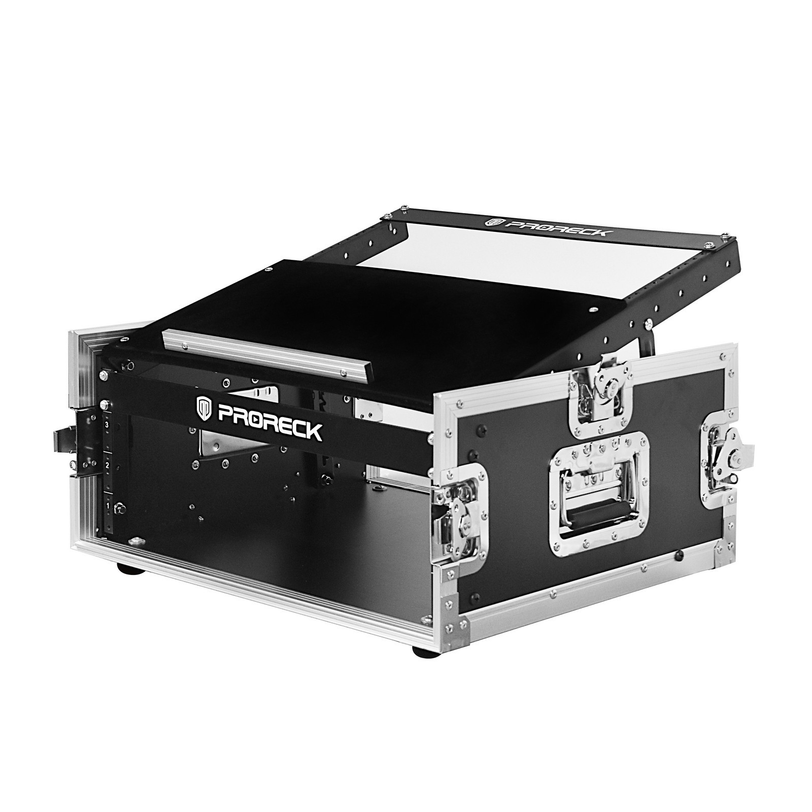 4U Rack Case with Wheels and Locks for DJ Equipment–PRORECK