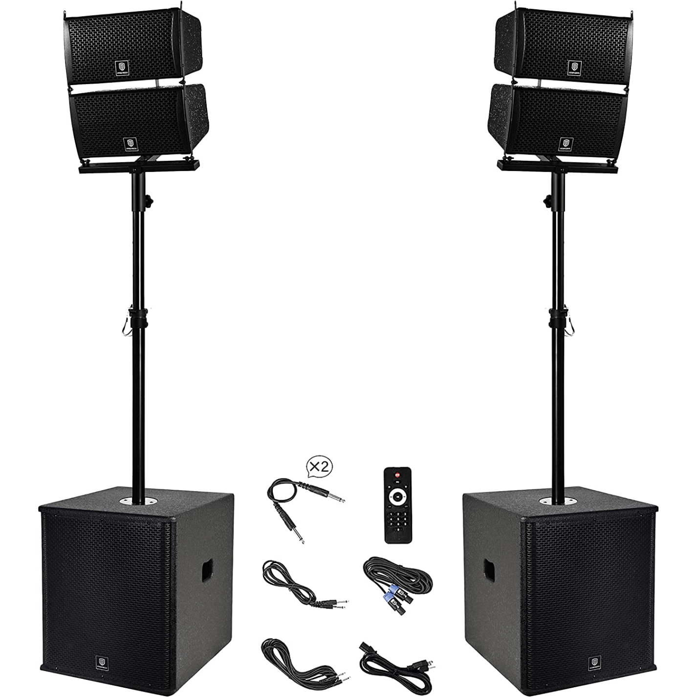 PRORECK Club 6000 | 6000W Powered Subwoofer PA System