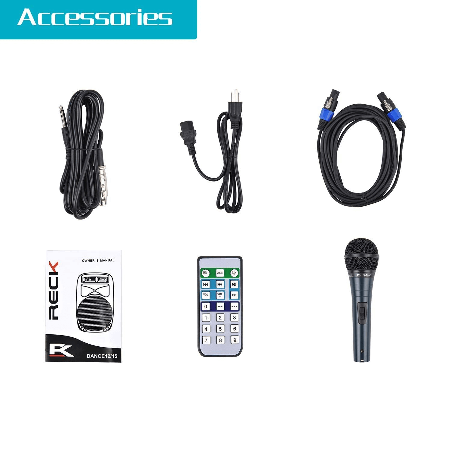 Proreck PR-C15 | 2000 Watt PA Speakers Box Online