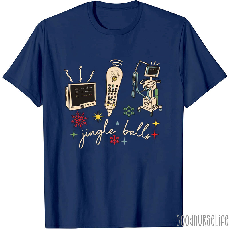 Funny Medical Devices Jingle Bells Nurse T-shirt Sale - | Goodnurselife