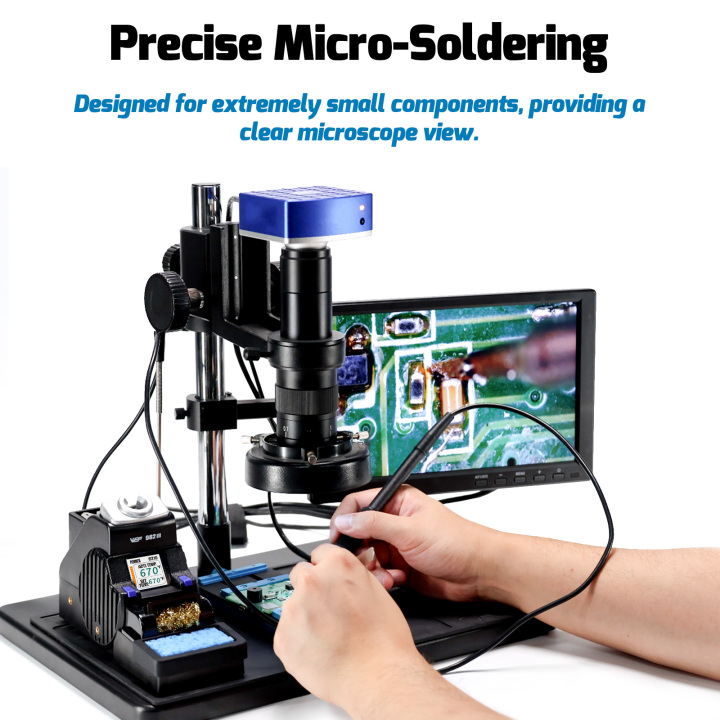 Micro Soldering Station Compact WEP 982 with Precision Soldering Iron